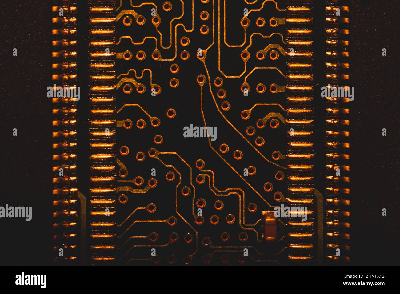 Circuit board abstract background. computer motherboard close up ...