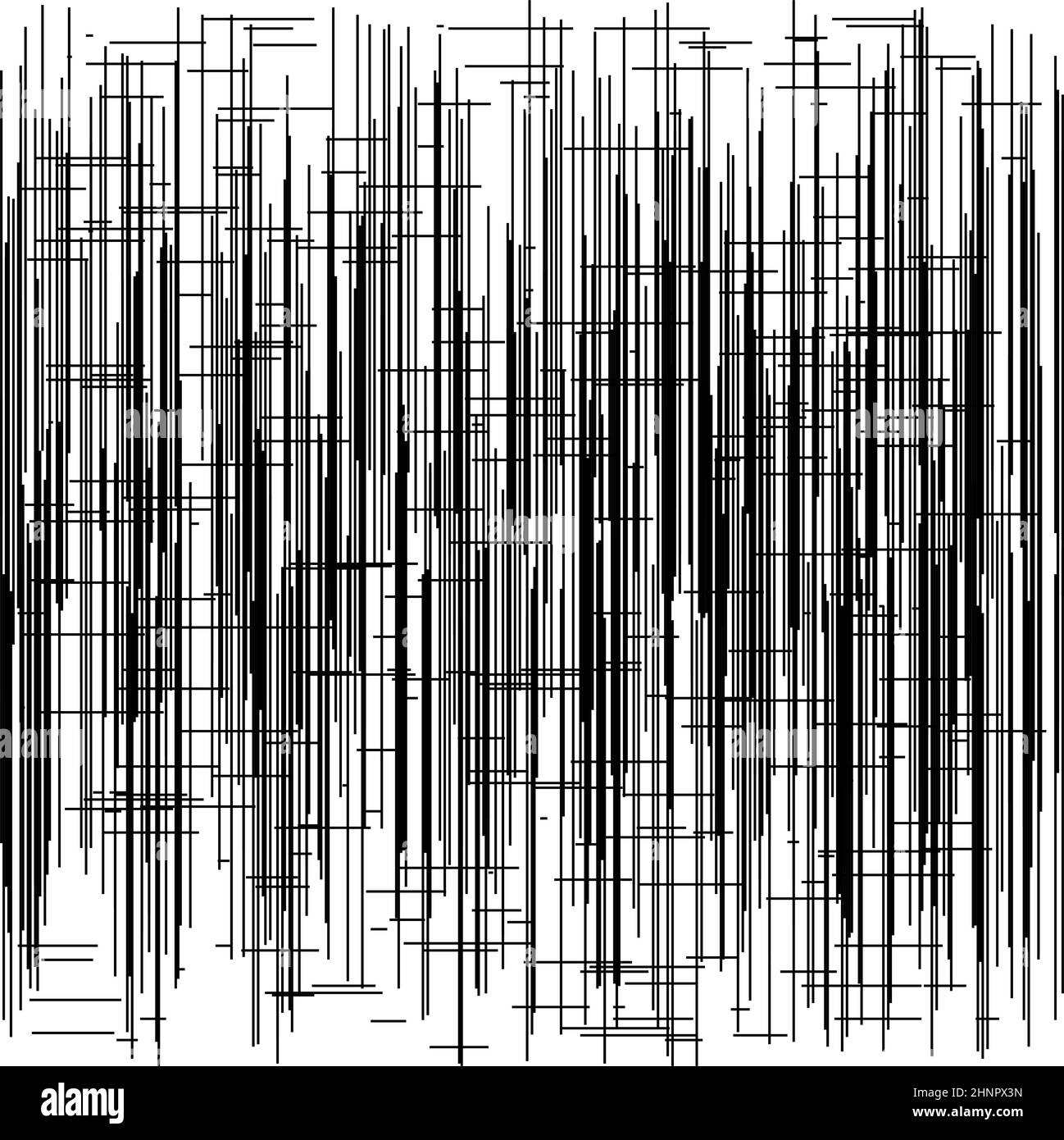 Grid, mesh of random lines. Reticle, grating, crosshatch pattern, texture. Intersecting lines ...