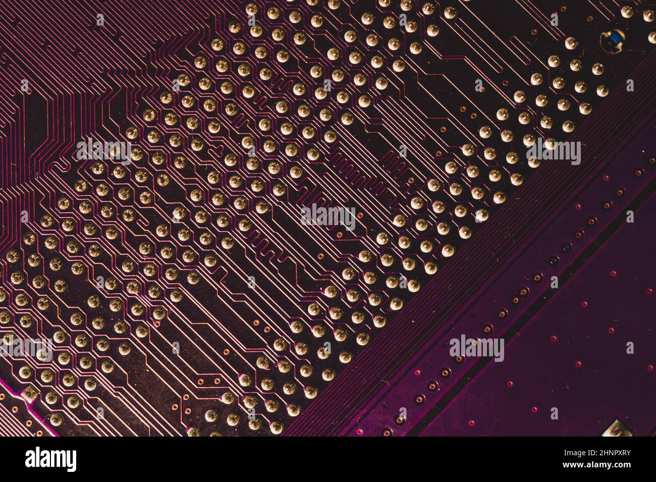Electronic circuit board abstract background. computer hardware. motherboard close up. modern ...