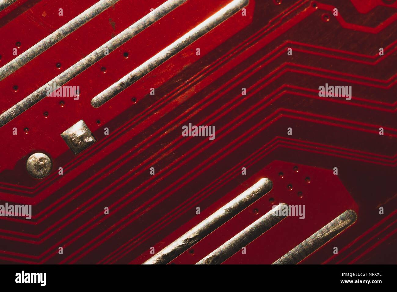 Electronic circuit board abstract background. computer hardware ...
