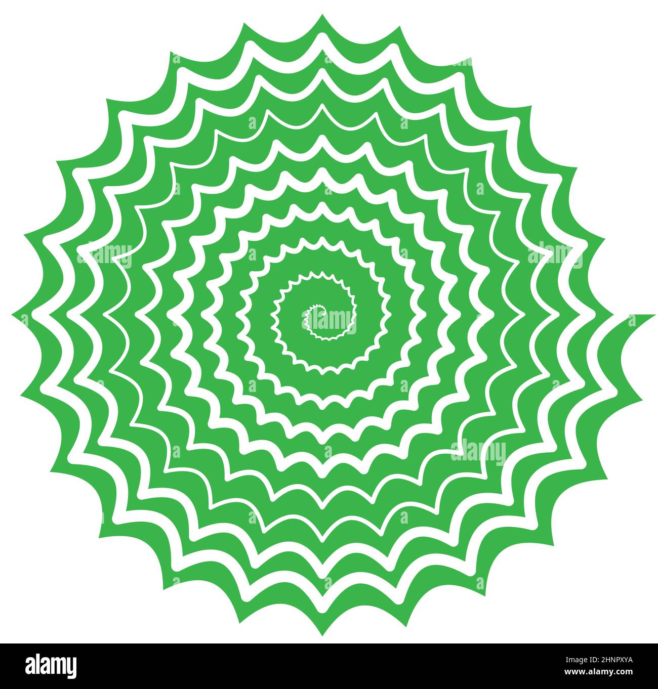 Green shape as generic greenery, gardening, nature, eco and ecology ...