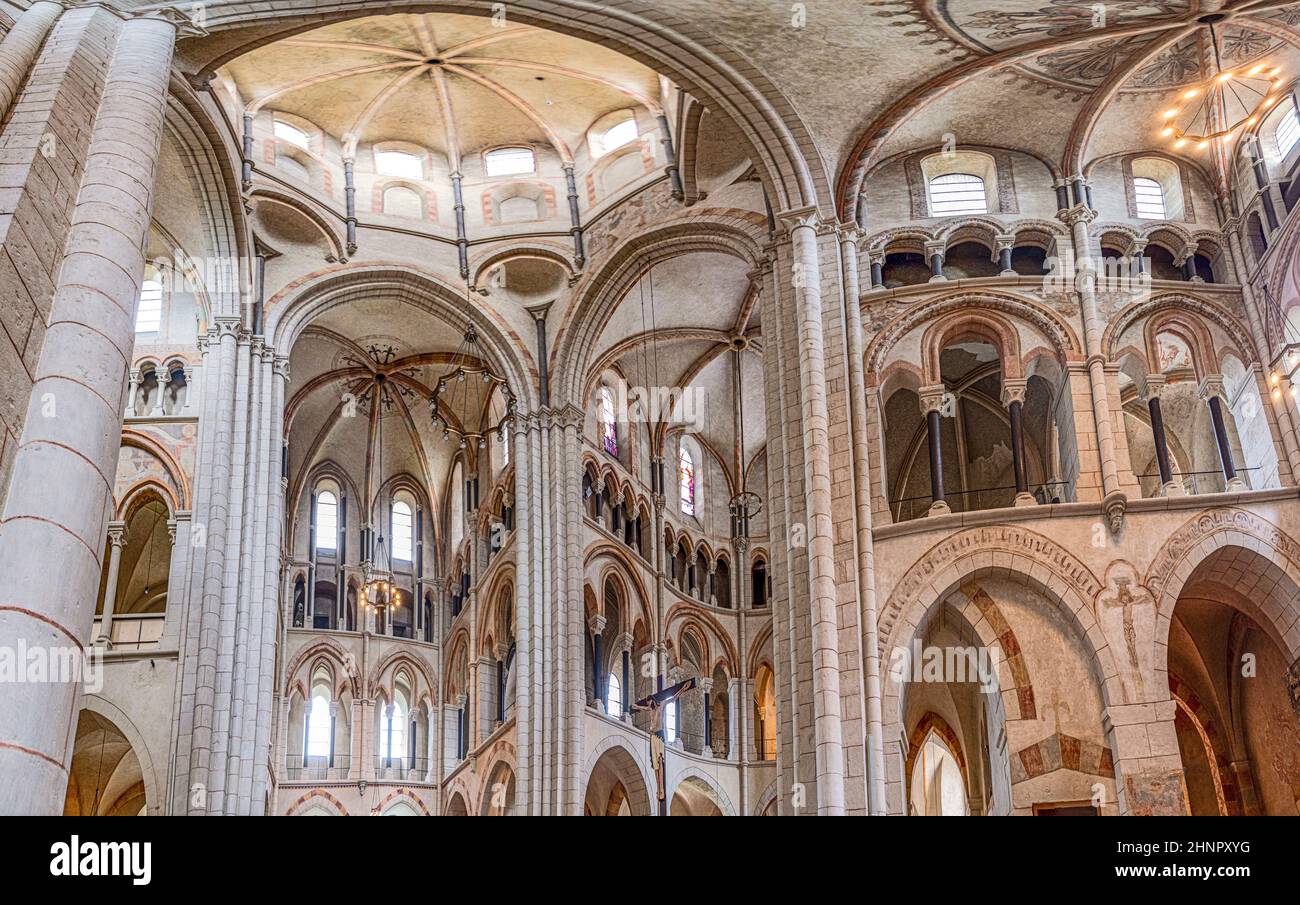 famous gothic dome in Limburg, Germany in beautiful colors Stock Photo ...