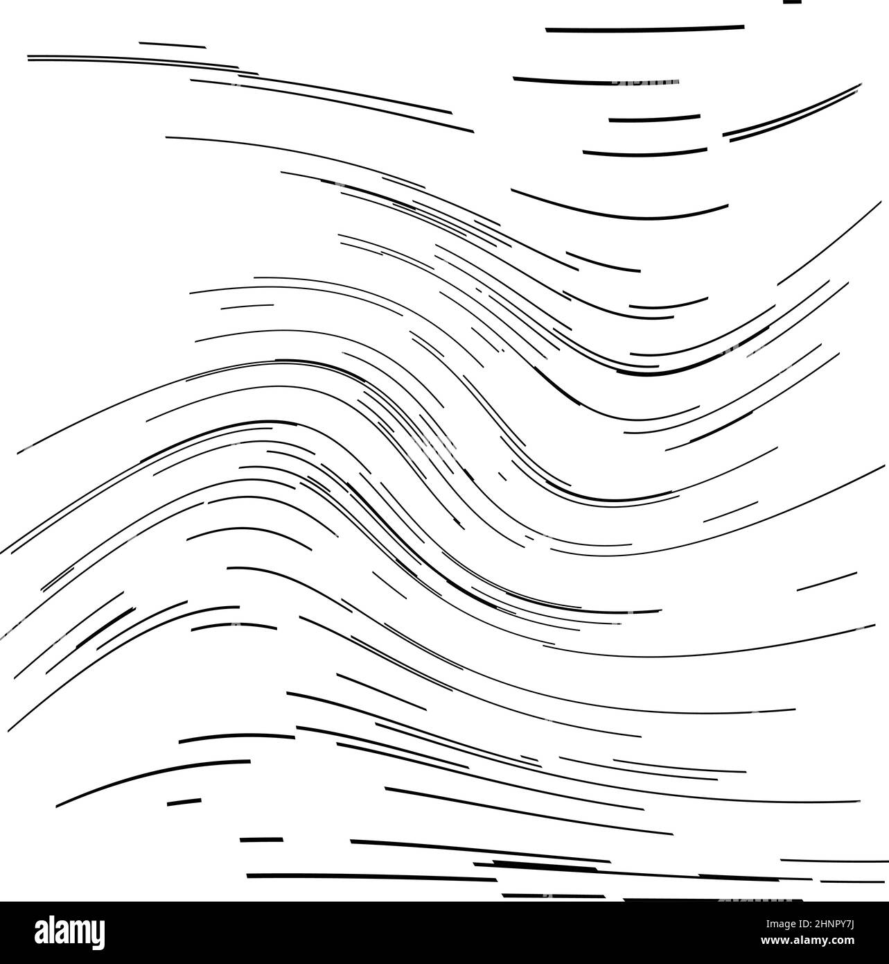 Wavy, waving, wave lines, stripes pattern, texture - stock vector ...