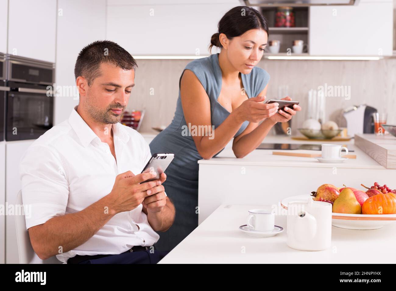 Woman absorbed in work hi-res stock photography and images - Alamy