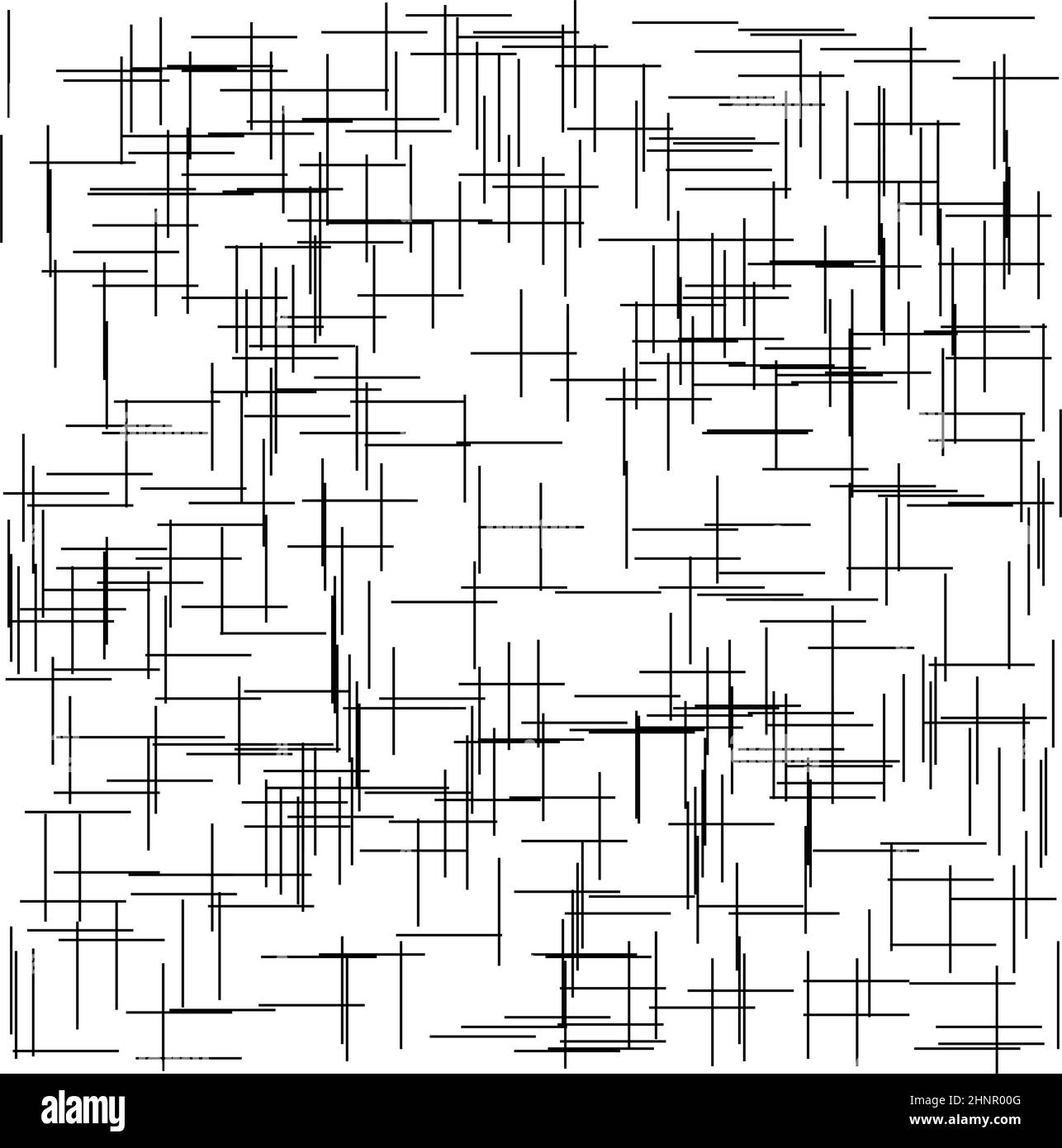 Grid, mesh of random lines. Reticle, grating, crosshatch pattern, texture. Intersecting lines ...
