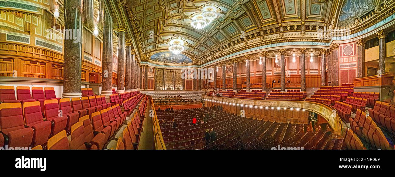 inside the famous Friedrich-von-Thiersch-room inside the Kurhaus in ...