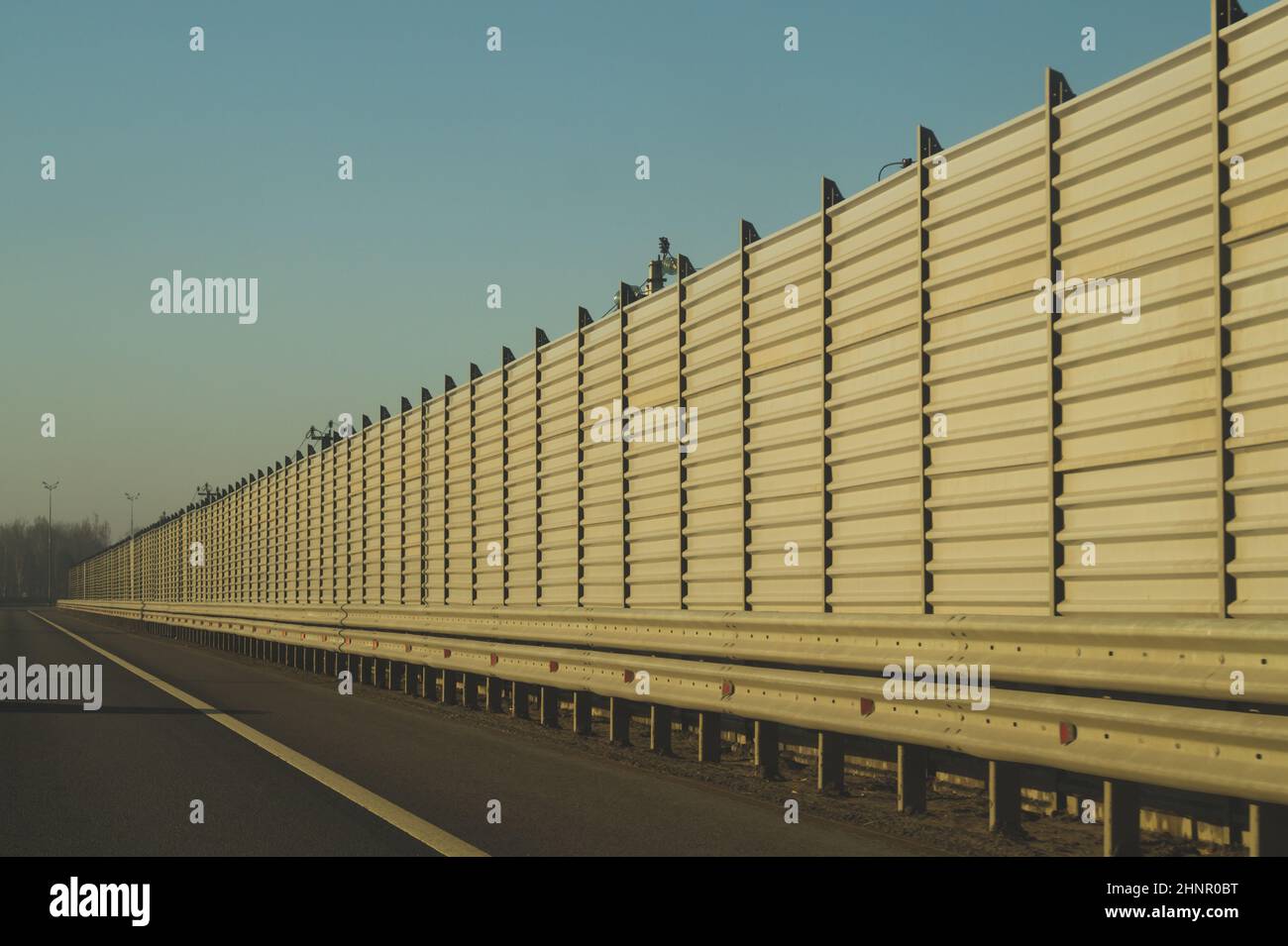 Wide highway. long roadway background. road going into the distance ...