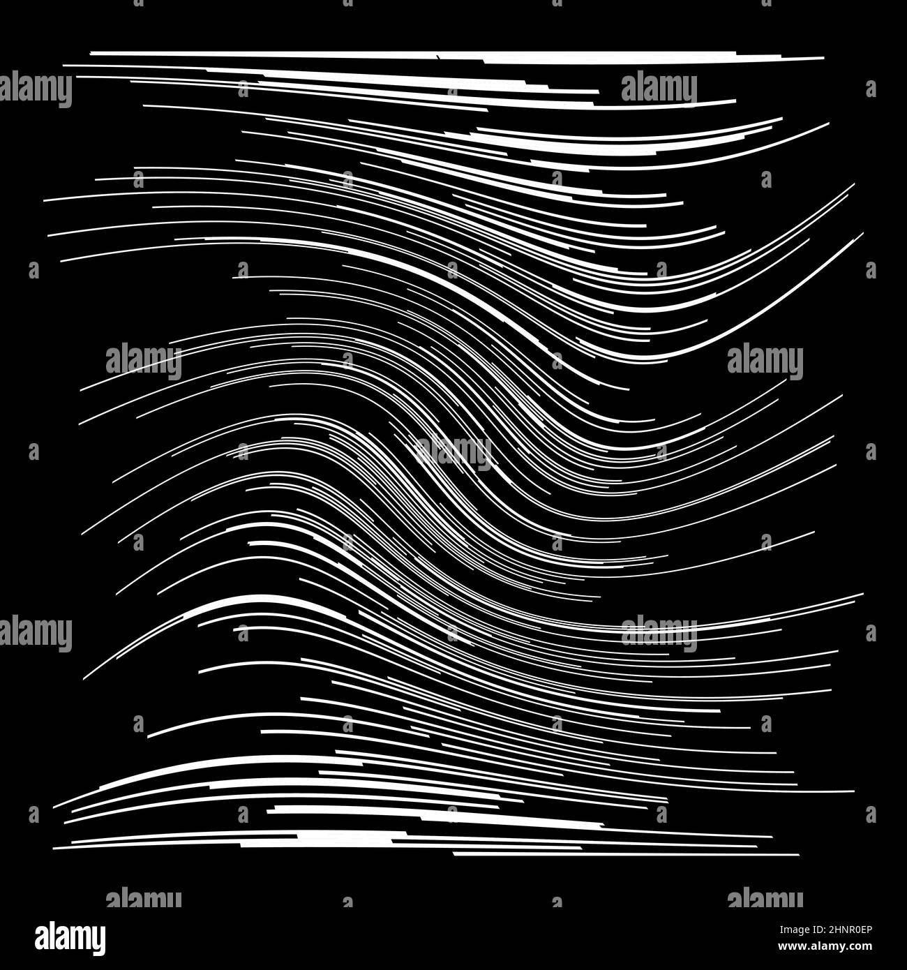 Wavy, waving, wave lines, stripes pattern, texture - stock vector ...