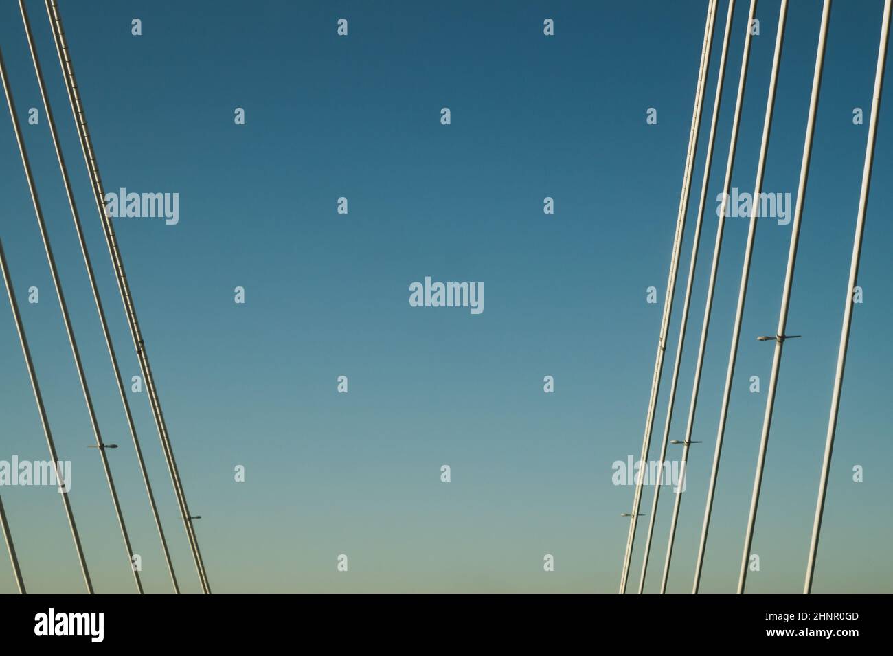 Detail of a bridge abstract background. view on the bridge part ...