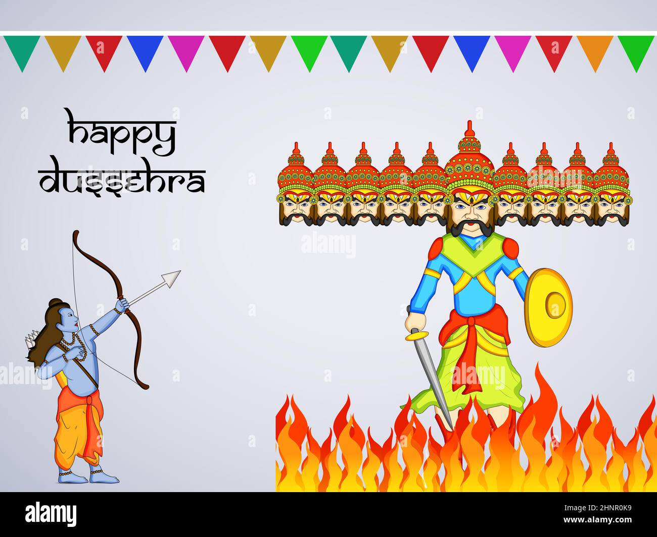 hindu festival Dussehra Stock Photo - Alamy