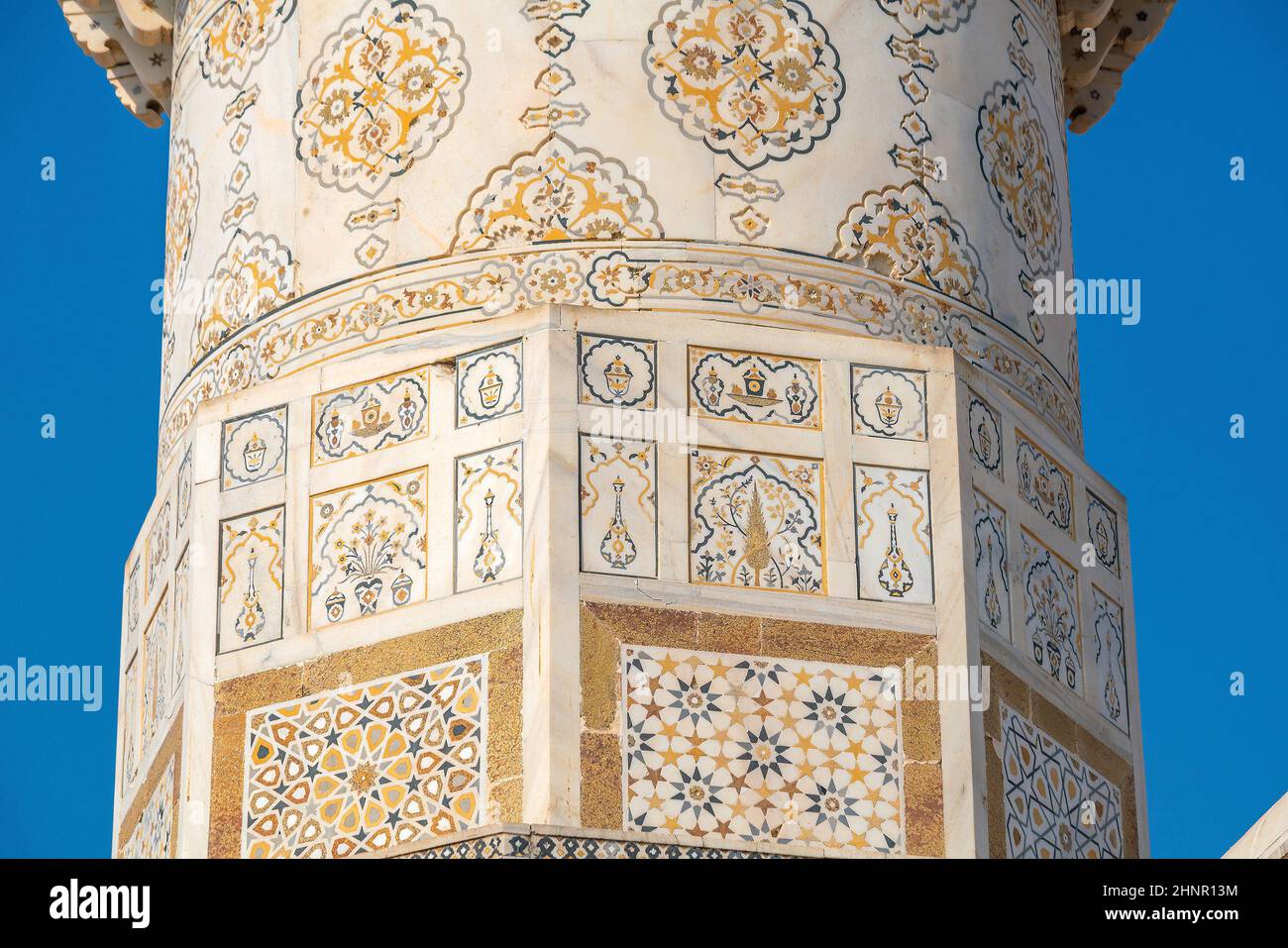 Details of Itimad-ud-Daulah or Baby Taj in Agra India Stock Photo - Alamy