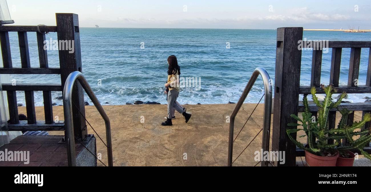 Nanwantou Coastal Trail, New Taipei City-Dec 11, 2021: Nanwantou ...