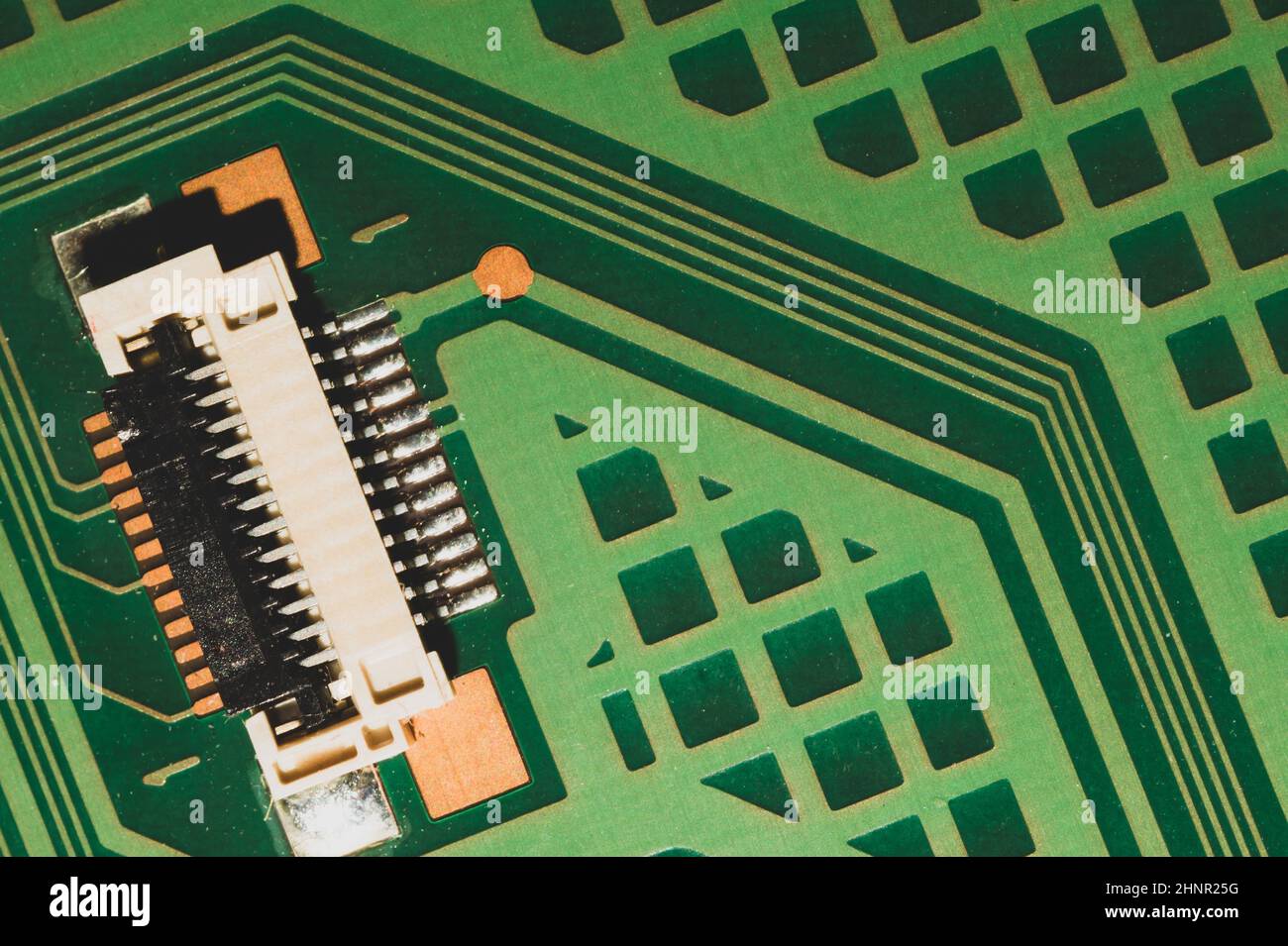 Electronic circuit board abstract background. computer motherboard ...