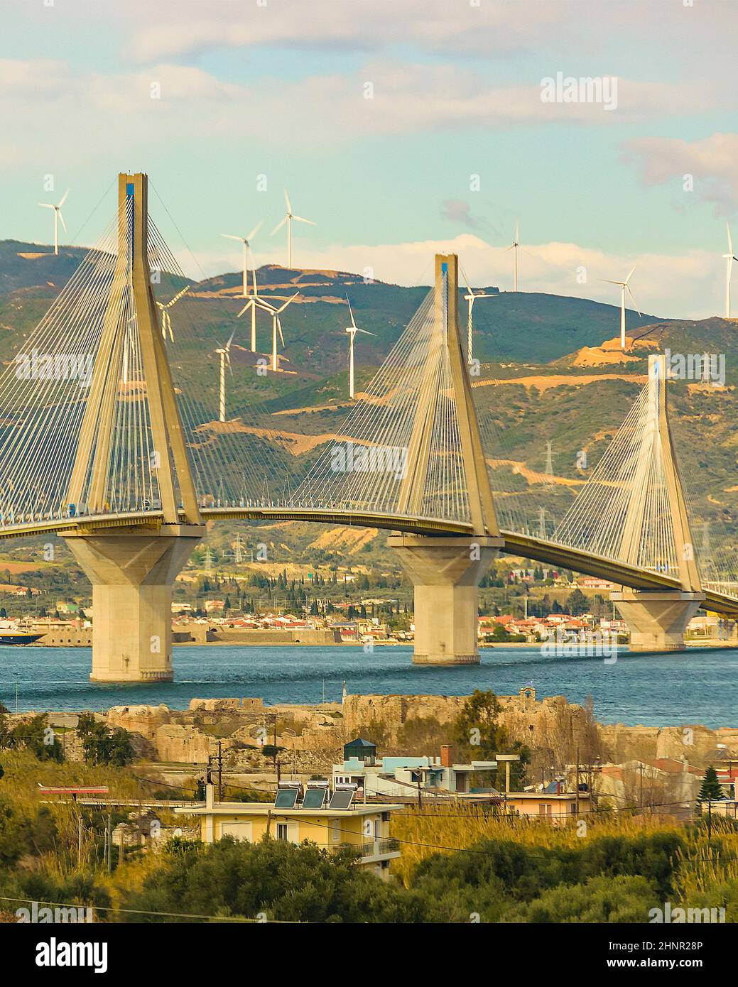 Rion bridge greece hi-res stock photography and images - Alamy