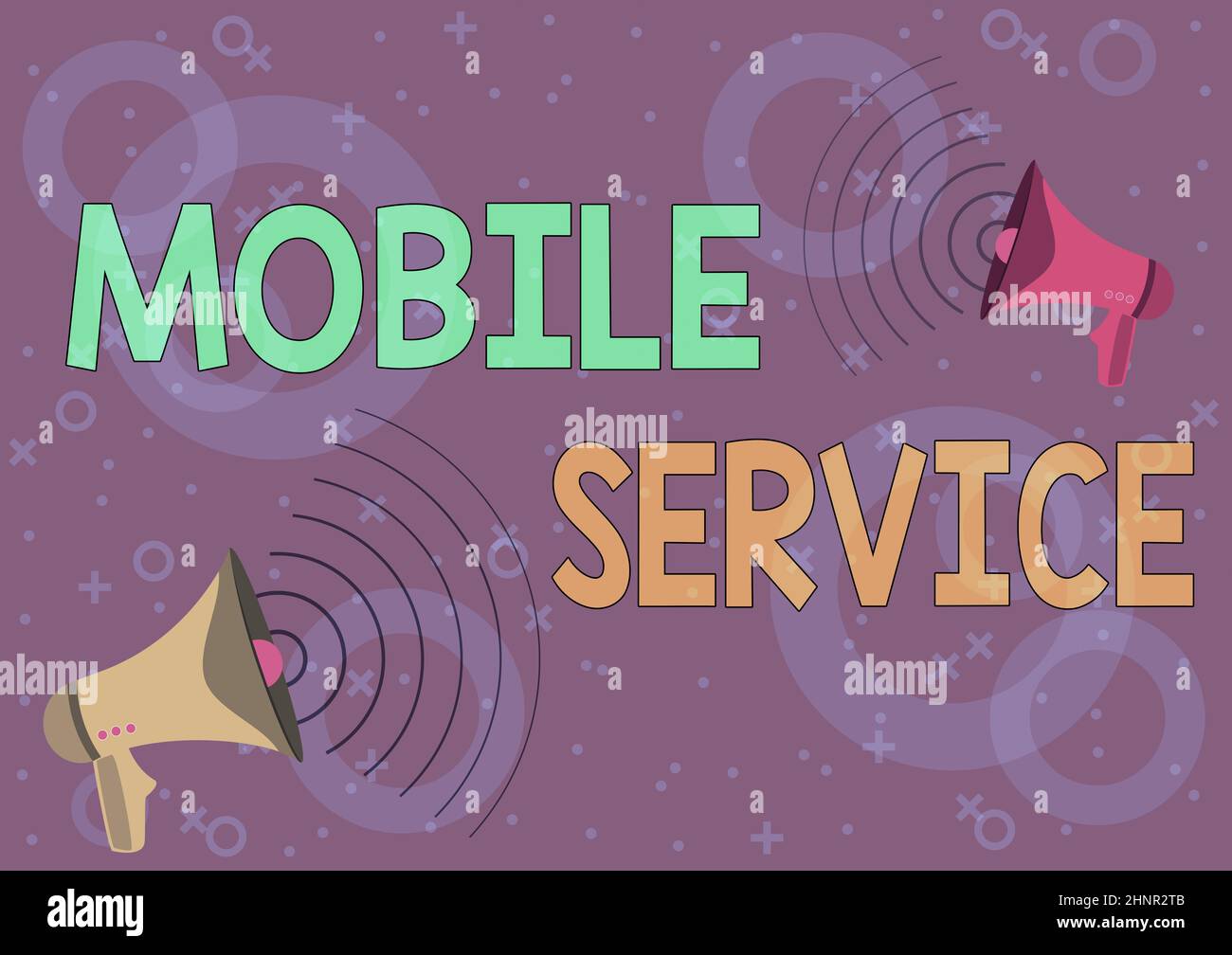 Handwriting Text Mobile Service Business Idea Radio Communication