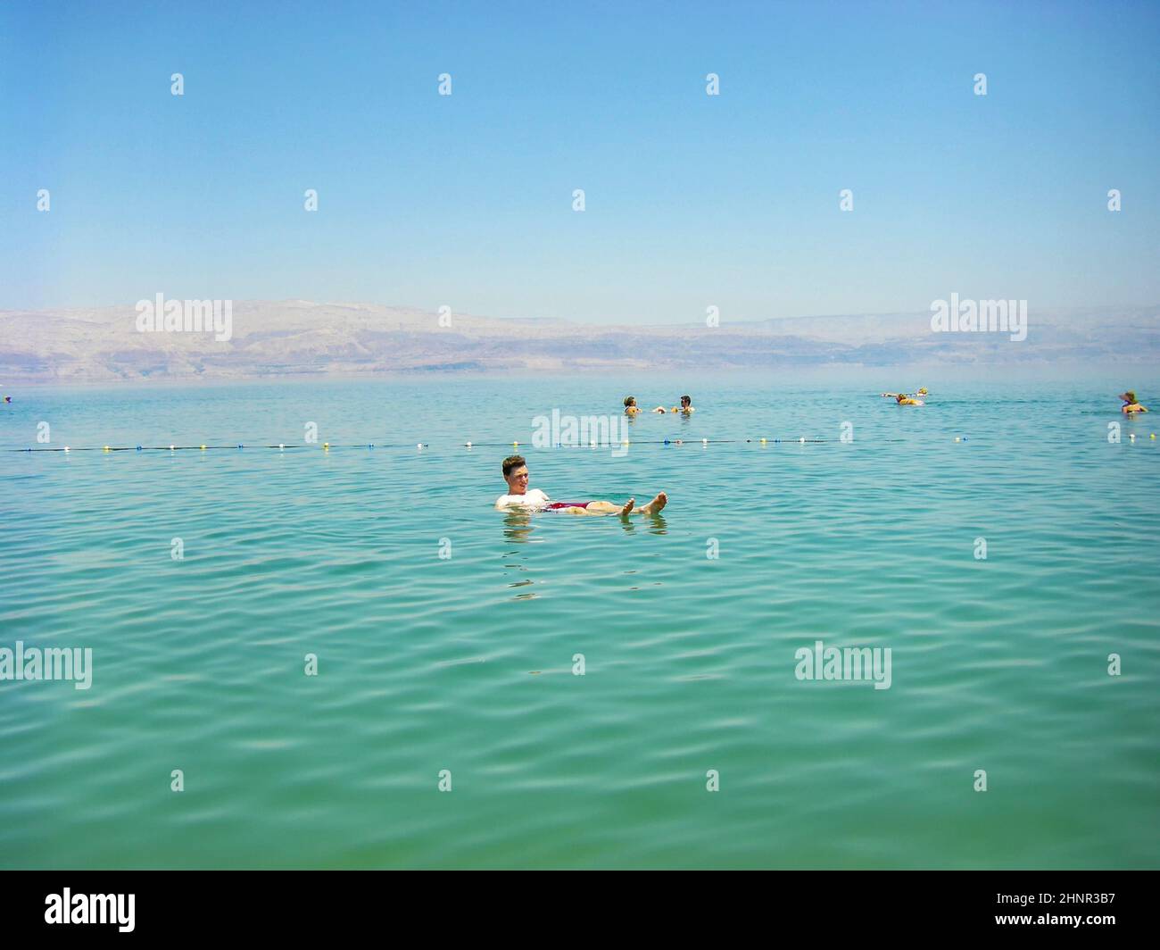 Floating on the dead sea hi-res stock photography and images - Alamy