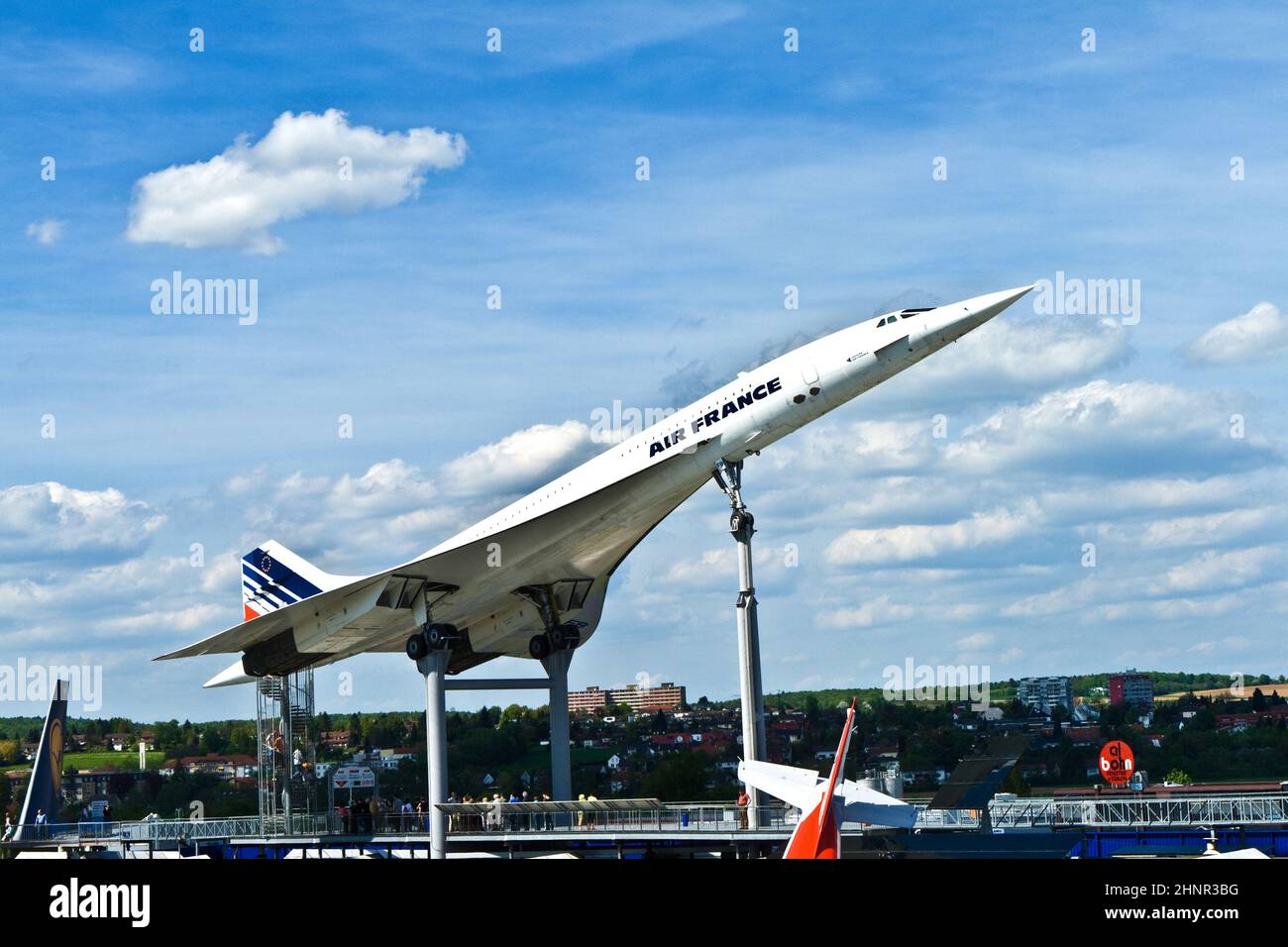 aircraft Concorde in the museum in Sinsheim Stock Photo - Alamy
