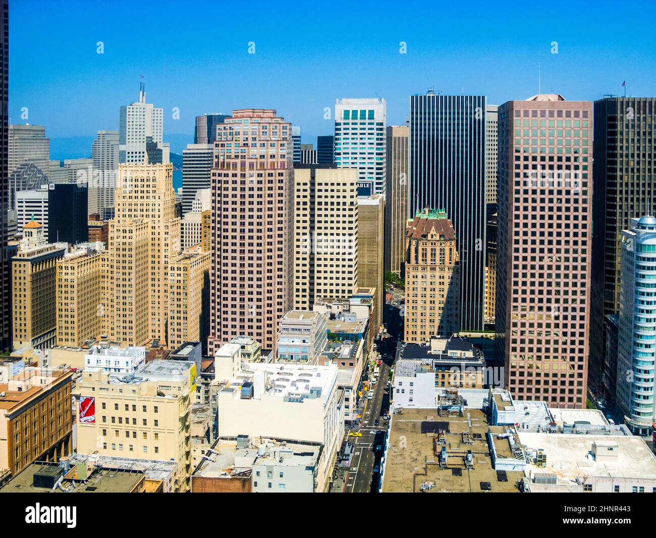 view from the rooftop in San Francisco Stock Photo - Alamy