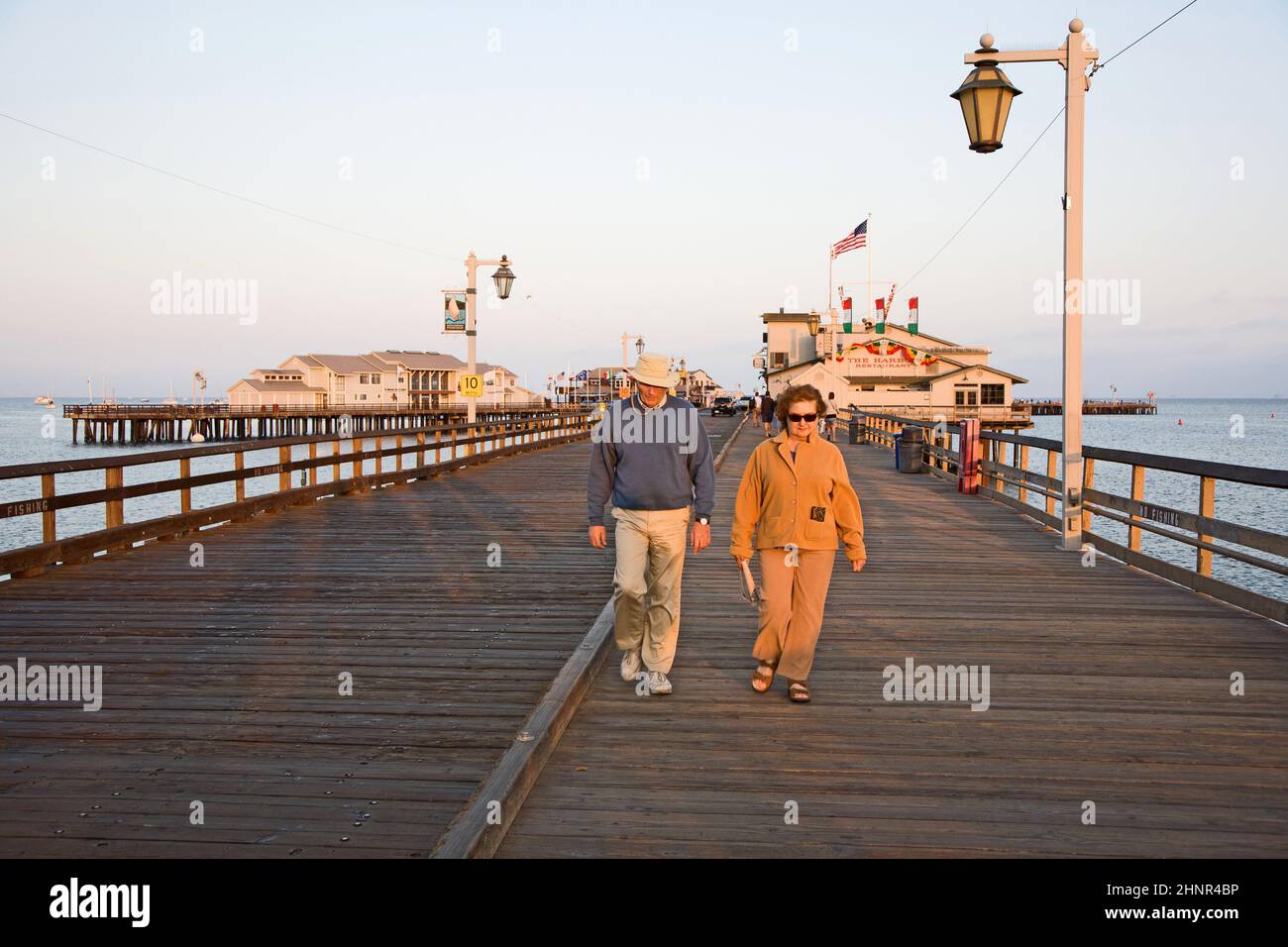 scenic pier in Santa Barbara Stock Photo - Alamy