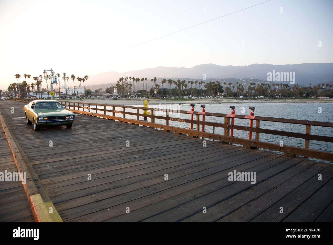 scenic pier in Santa Barbara Stock Photo - Alamy