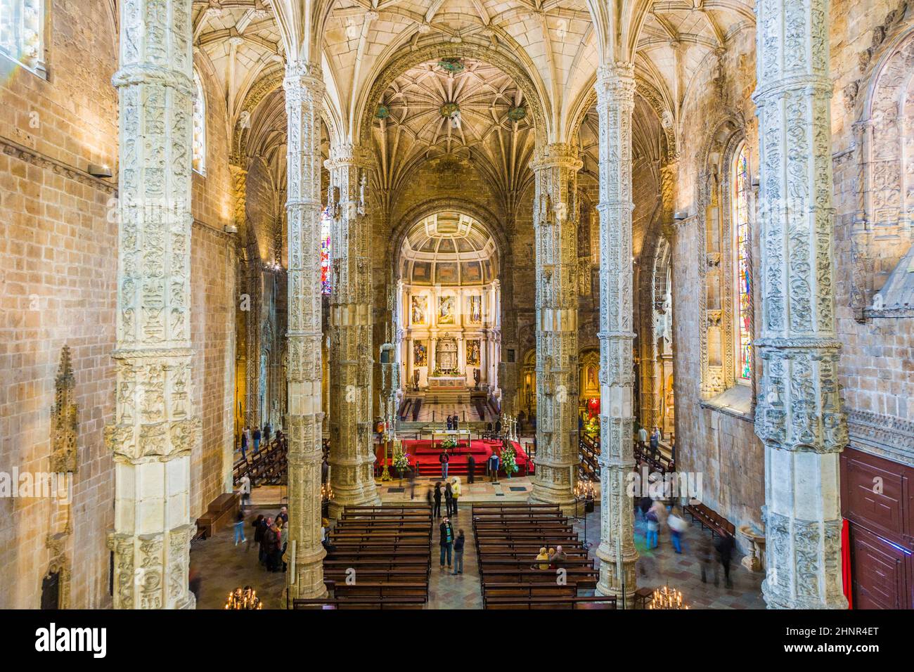 church Santa Maria in Belem, Lisbon, Portugal Stock Photo - Alamy