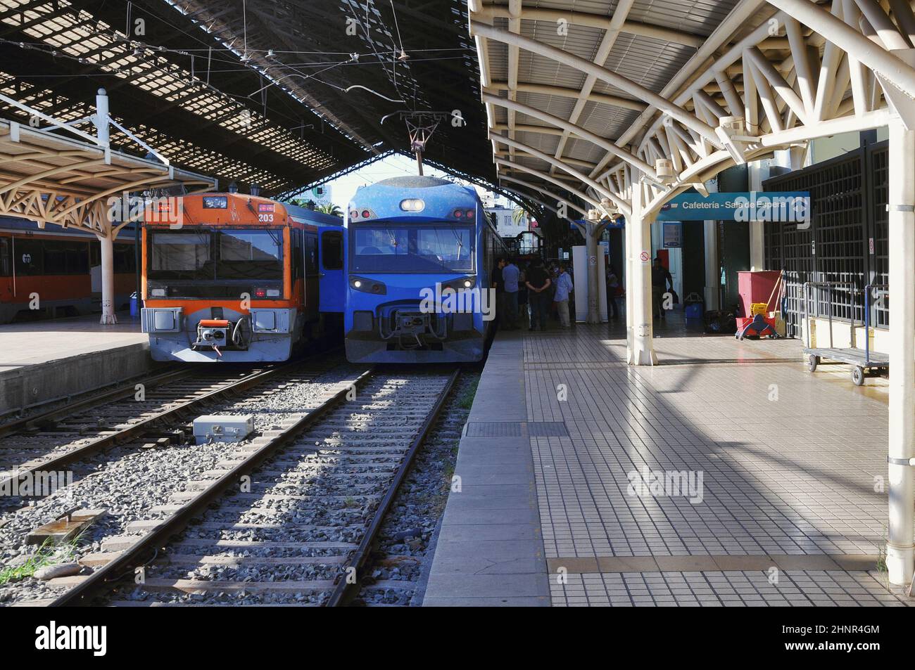 Railway terminal chile hi-res stock photography and images - Alamy