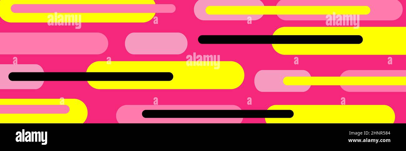 Modern Abstraction Composition Made Of Various Rounded Shapes Of Lines
