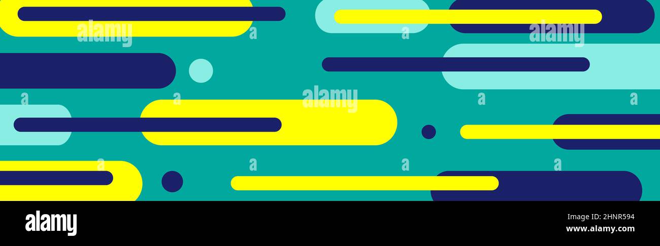 Modern Abstraction Composition Made Of Various Rounded Shapes Of Lines