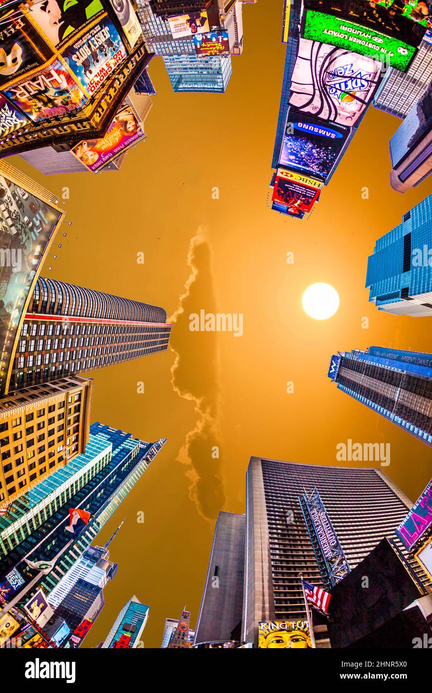 Times Square is a symbol of New York City Stock Photo - Alamy
