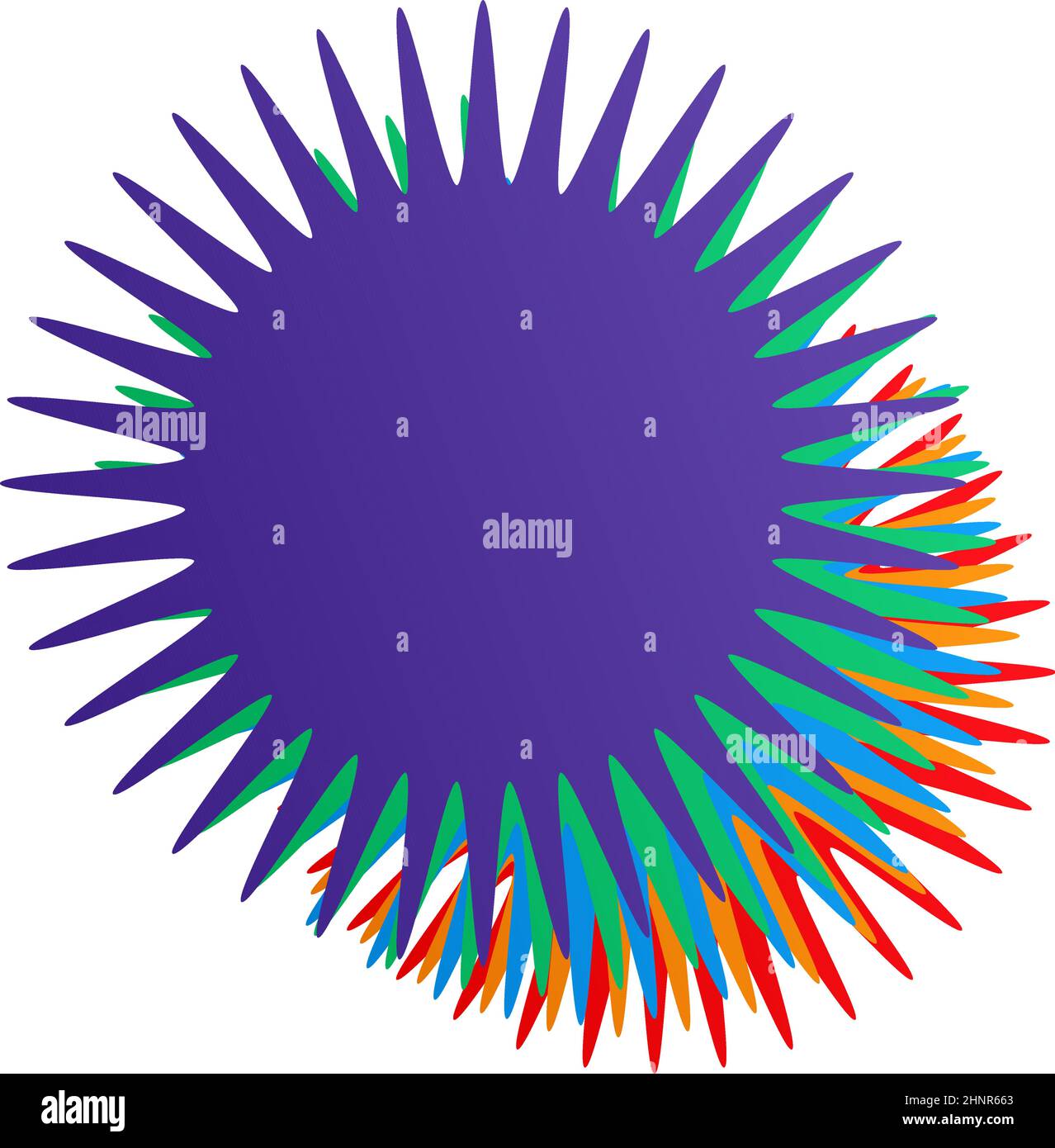 Starburst, sunburst price tag, label with empty, blank space. Price ...