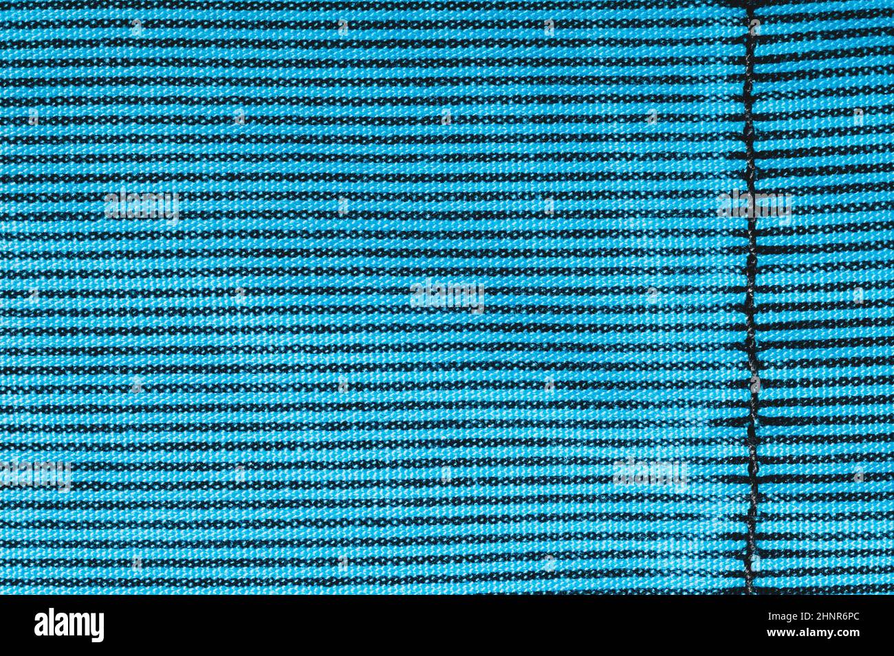 Turquoise textile background. blue fabric texture. piece of cloth close ...