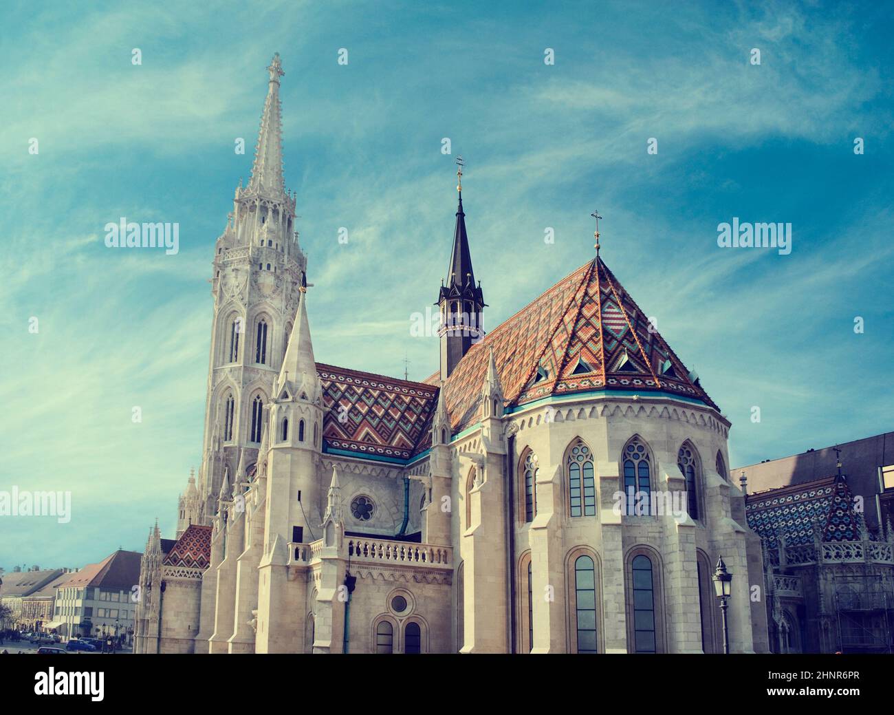 Matthias church, Budapest Stock Photo - Alamy