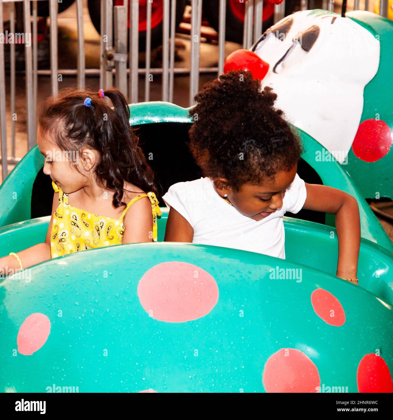 Carnival rides and games Stock Photo - Alamy