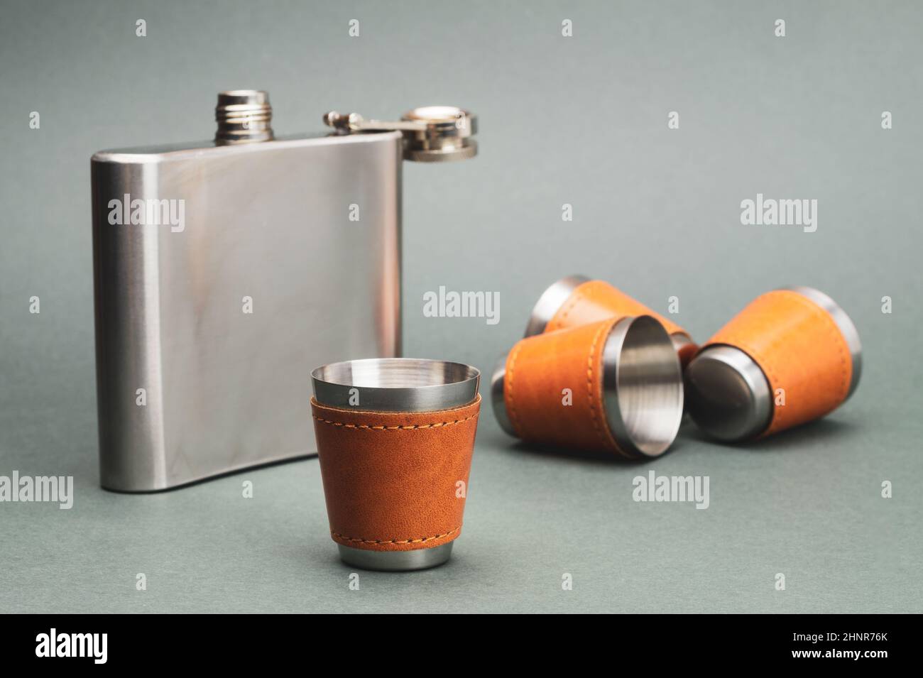 Glass canteen flask hi-res stock photography and images - Alamy