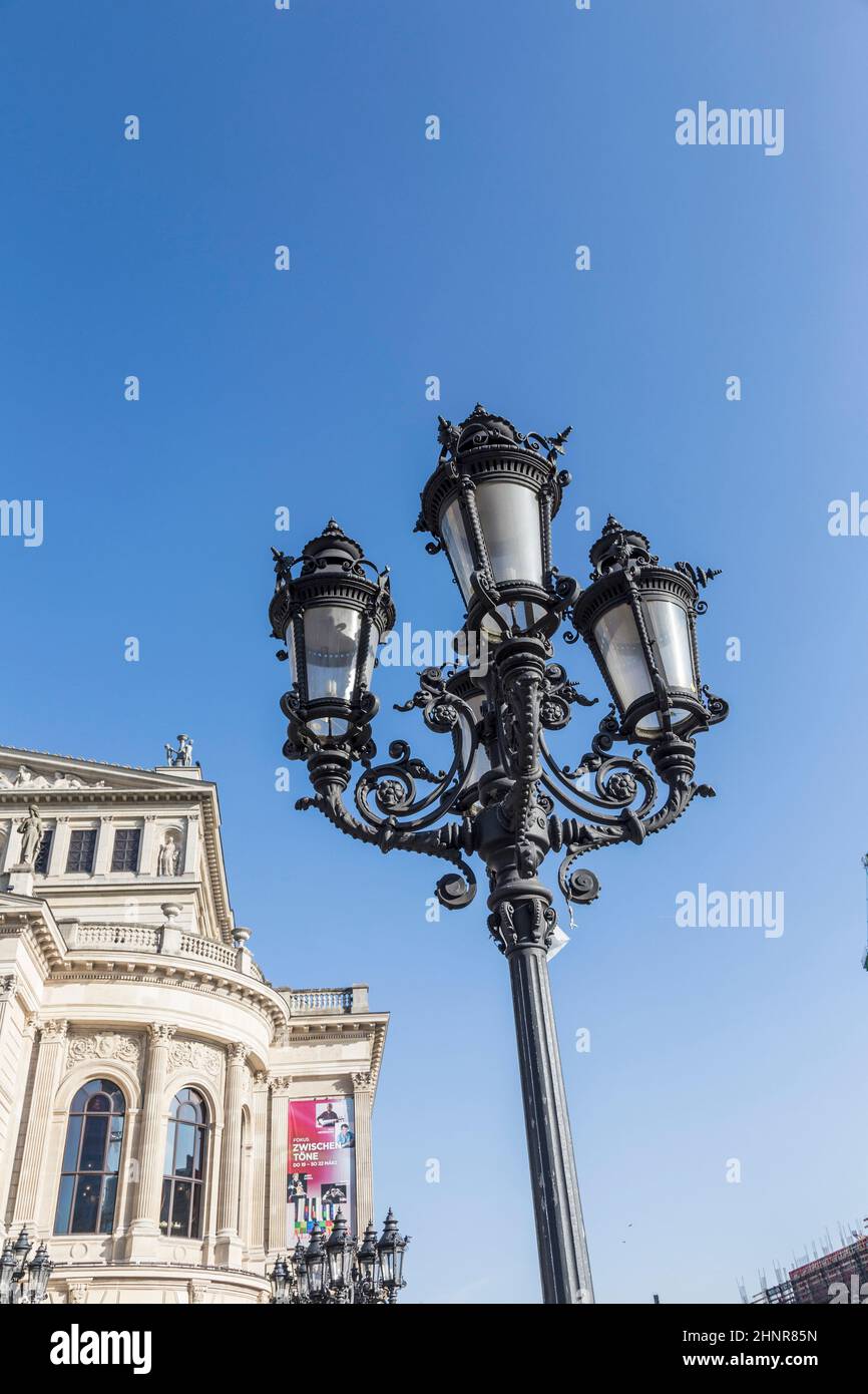 Old opera house and opernturm hi-res stock photography and images - Alamy