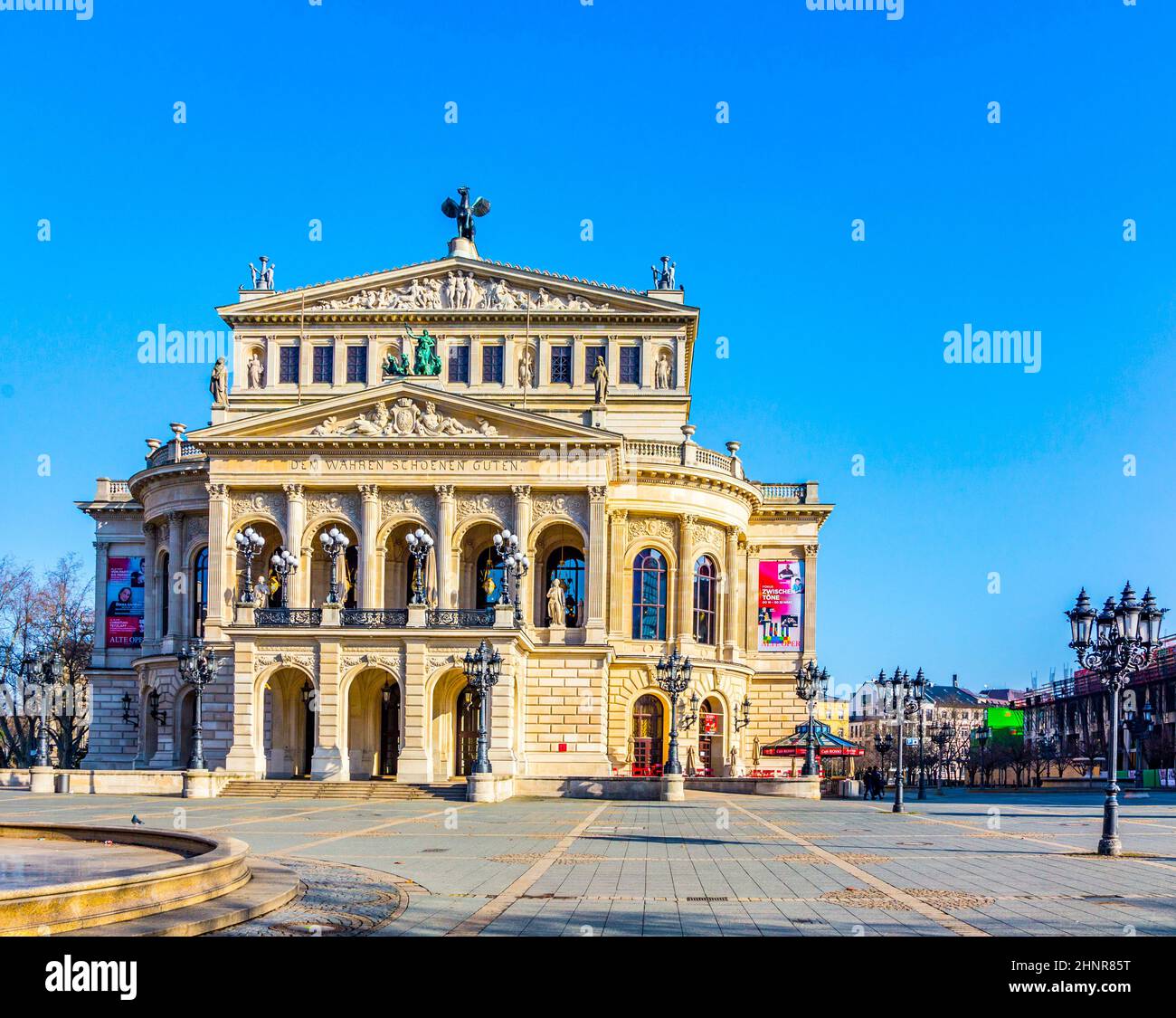 Alte Oper at Frankfurt Stock Photo - Alamy