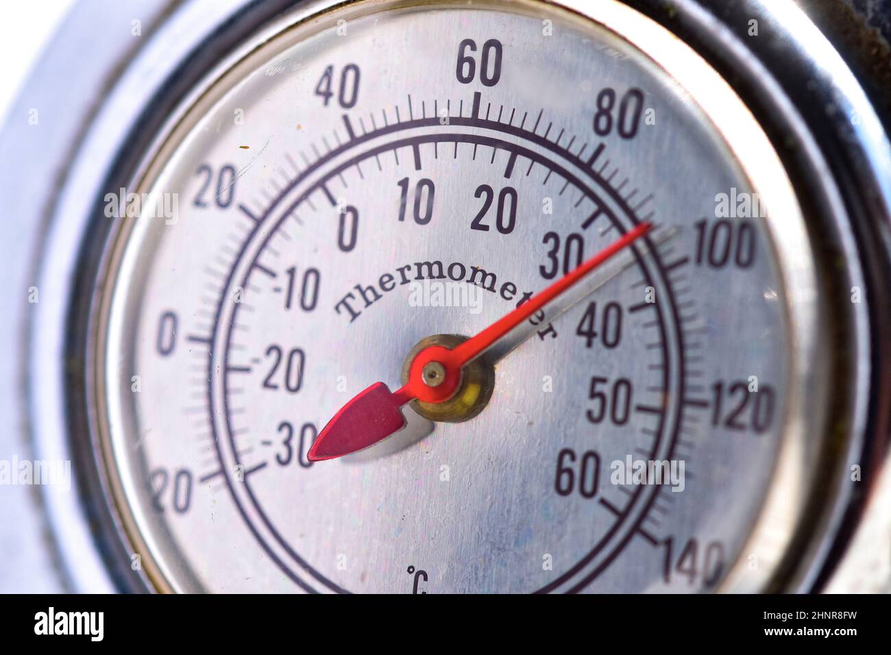 antique thermometer to control weather conditions Stock Photo - Alamy