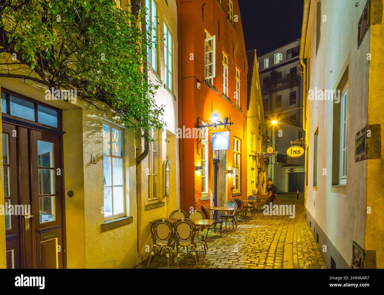 Night germany streets hi-res stock photography and images - Alamy