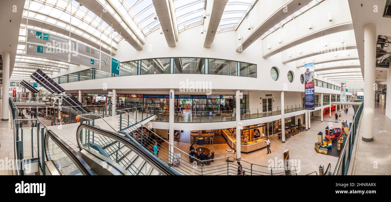 people inside Terminal 3 in Bremen at the airport Stock Photo - Alamy