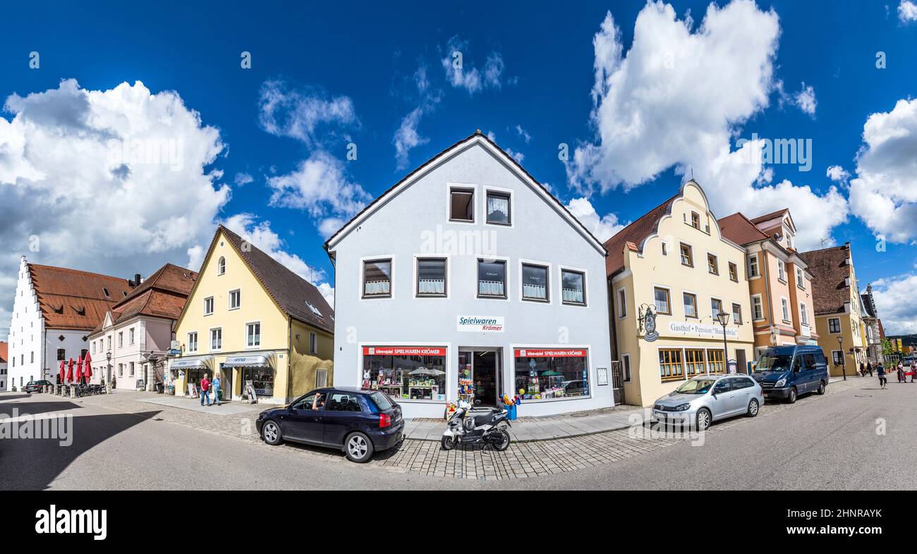 famous old buildings in Beilngries Stock Photo - Alamy