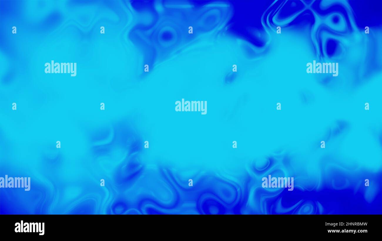 Bright blurry 3d render spots with waving textures. Ink splashes in ...