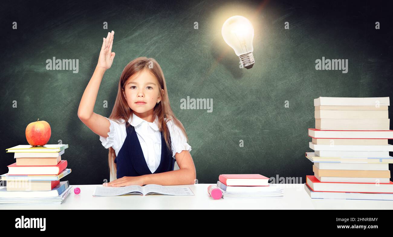 Back to school. Concept of education, reading and learning Stock Photo ...