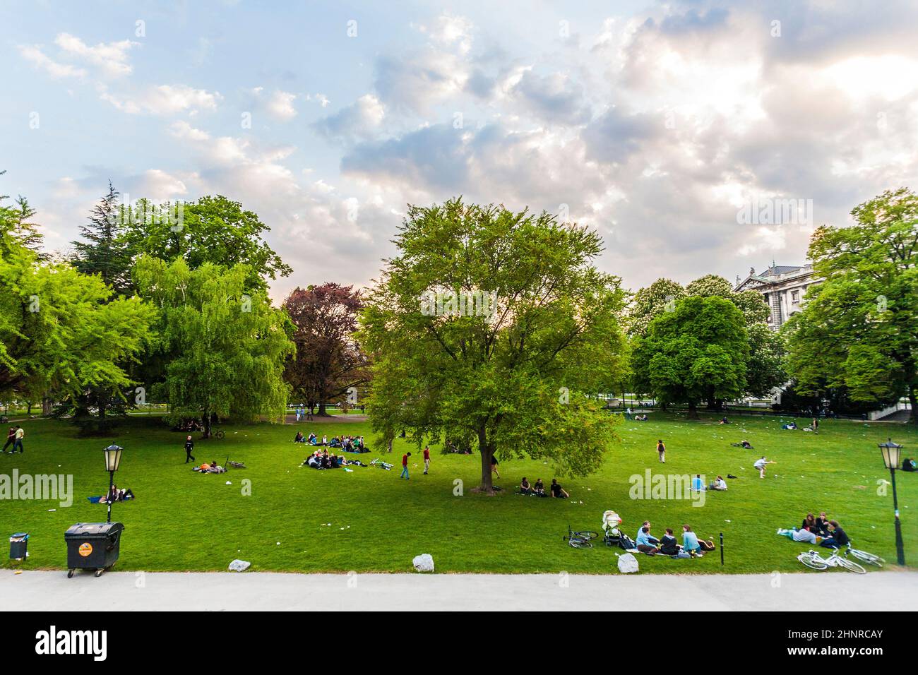 City park of vienna hi-res stock photography and images - Alamy