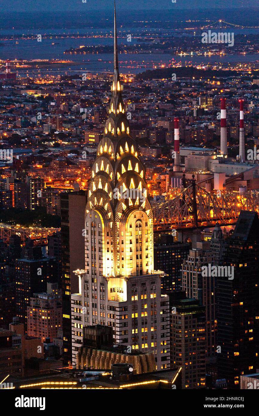 View over upper manhattan hi-res stock photography and images - Alamy