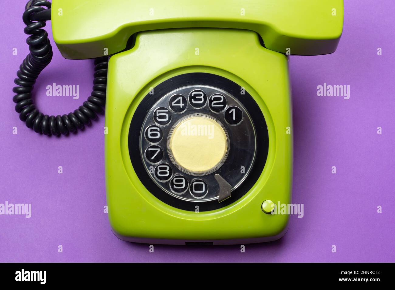 Green Phone Receiver
