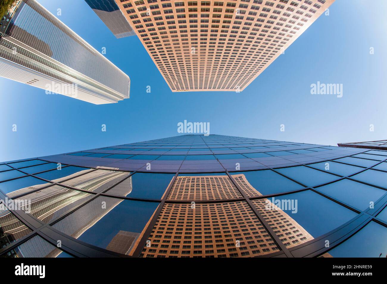Two skyscraper hi-res stock photography and images - Alamy