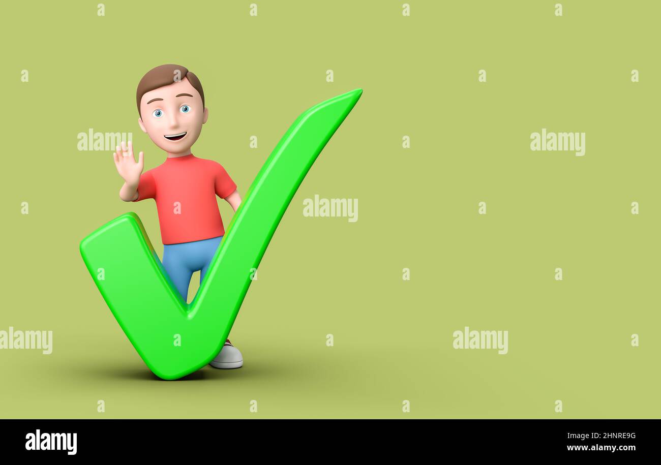 Allow cartoon hi-res stock photography and images - Alamy