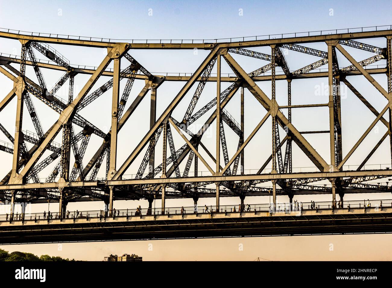 Howrah bridge calcutta india hi-res stock photography and images - Alamy