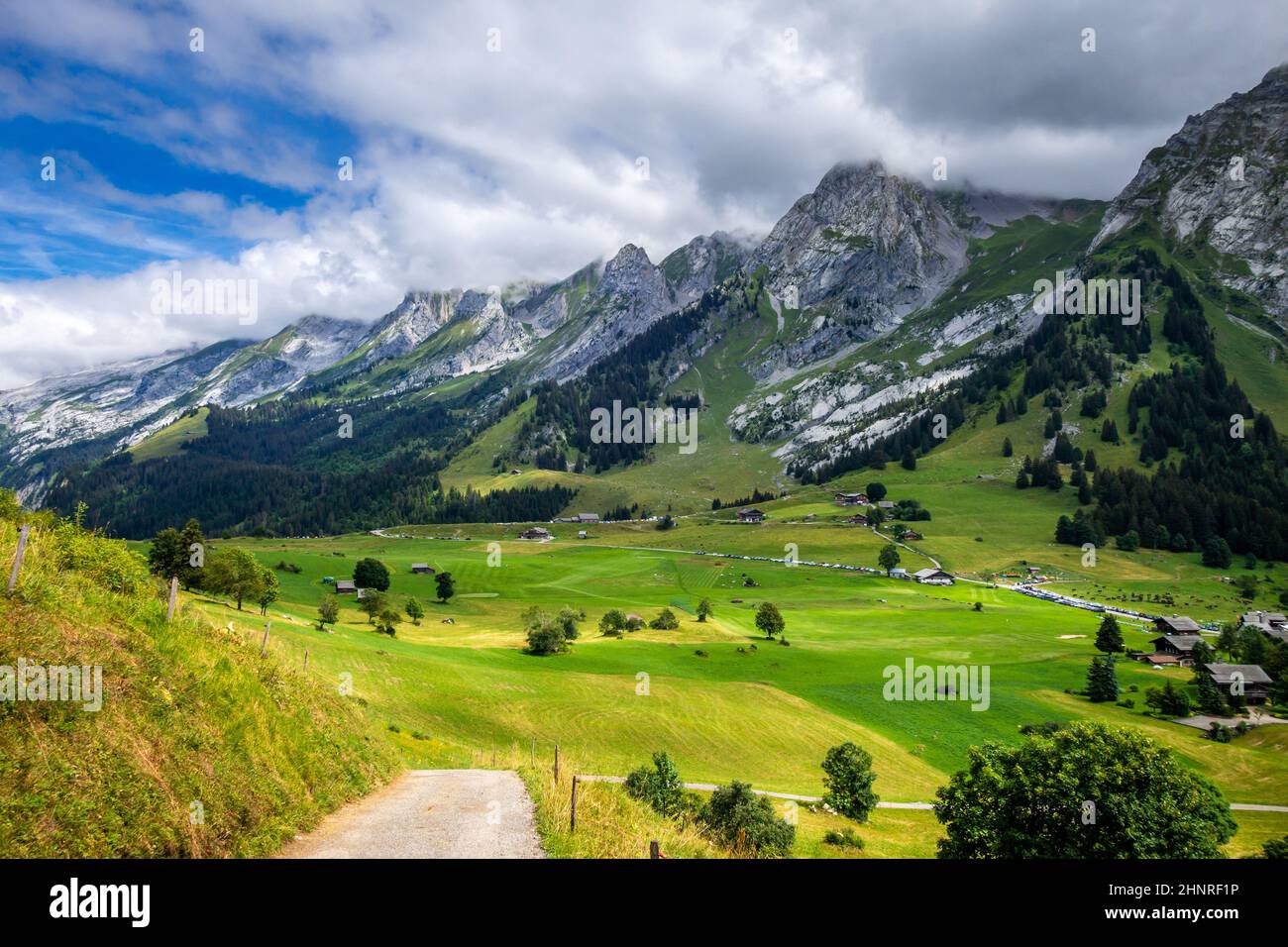 Aravis Mountain range in Haute Savoie, France Stock Photo - Alamy