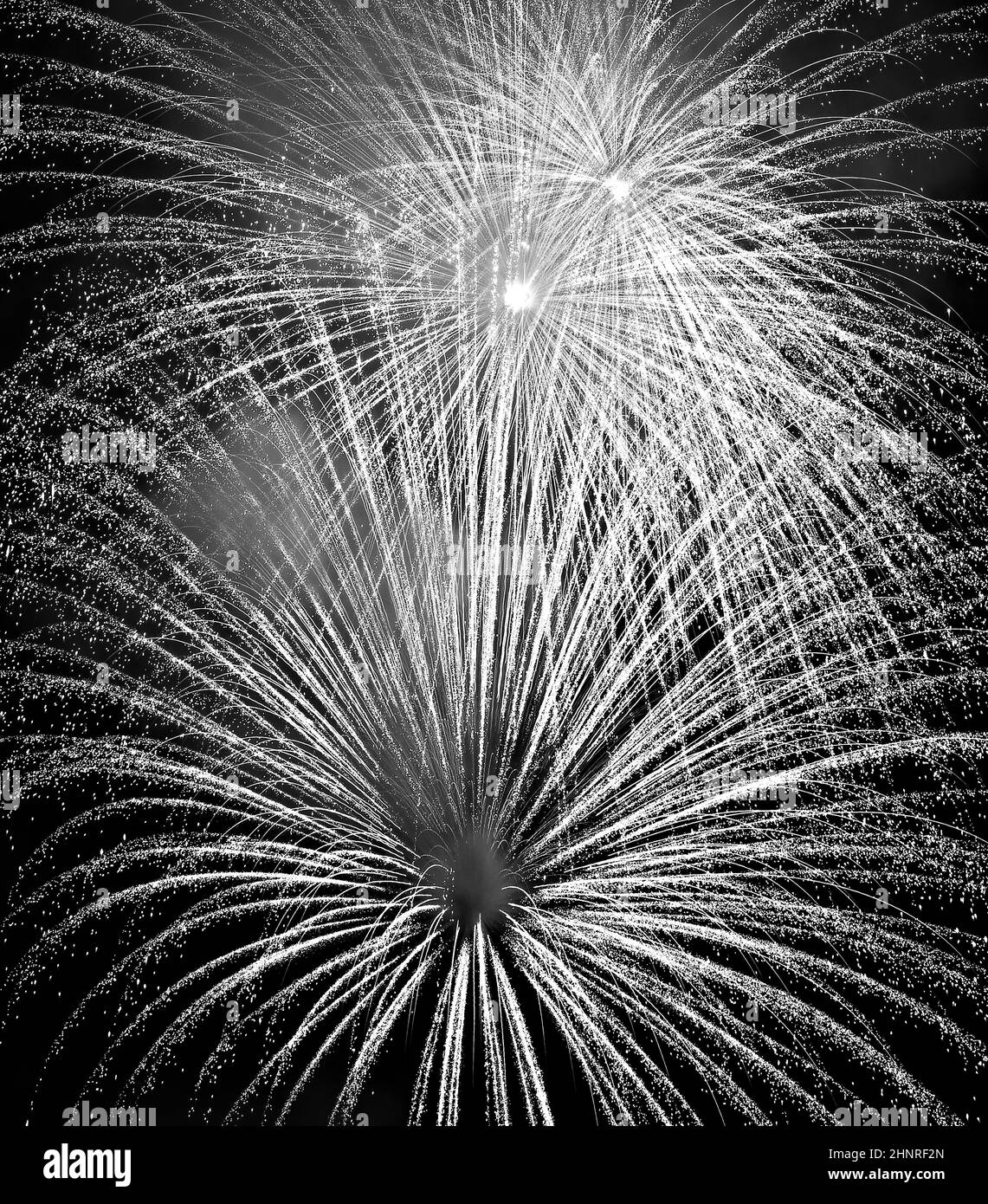 Pyrotechnic fire Black and White Stock Photos & Images - Alamy